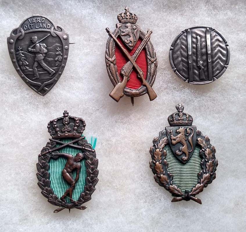 Norwegian Proficiency Badges - SCANDINAVIA - World Militaria Forum