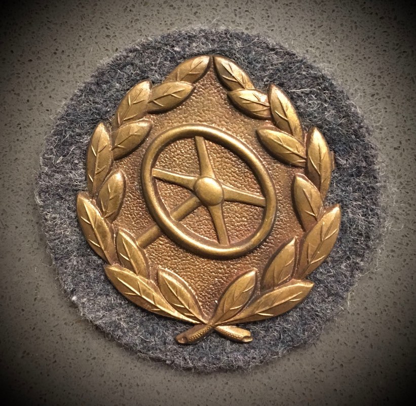 Driver Proficiency Badge Opinion - TR BADGES & INSIGNIA - World ...