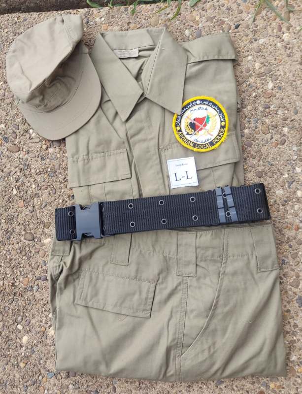 Afghan Local Police Tan Uniform - MIDDLE EAST - World Militaria Forum