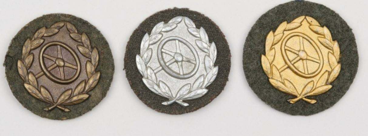 Driver Proficiency Badge Opinion - TR BADGES & INSIGNIA - World ...