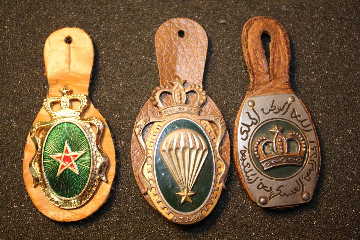 Moroccan Enamel Badge - ALL AFRICAN NATIONS - World Militaria Forum