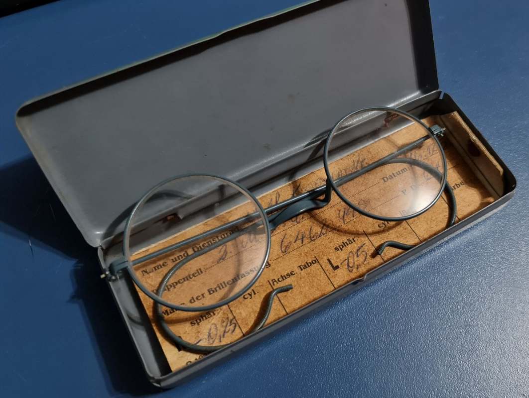 Dienst Brille - German WW2 Glasses - REAL, REPRO OR FAKE? - World ...