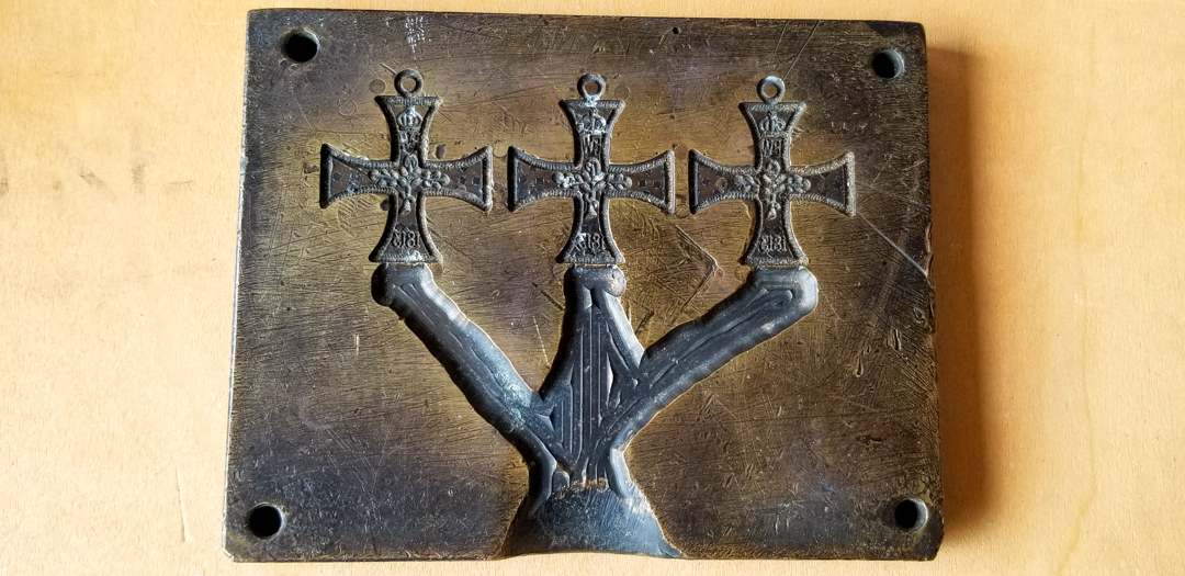 WWI Iron Cross Casting Molds - IMP-GER MEDALS & AWARDS - World ...