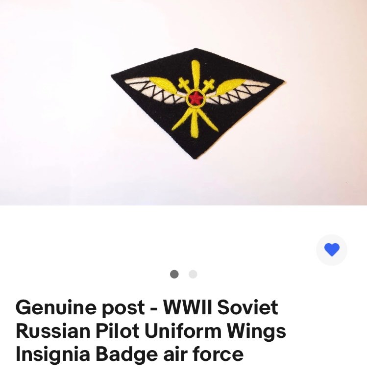 Real, fake or repro Soviet pilots wings - REAL, REPRO OR FAKE? - World ...