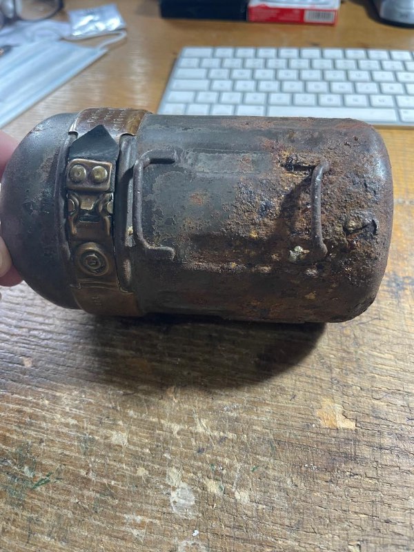 French Gas Mask Canister, unopened - CAN YOU IDENTIFY THIS? - World ...