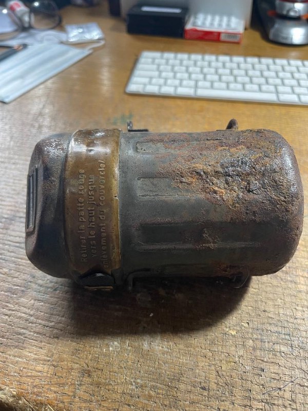French Gas Mask Canister, unopened - CAN YOU IDENTIFY THIS? - World ...