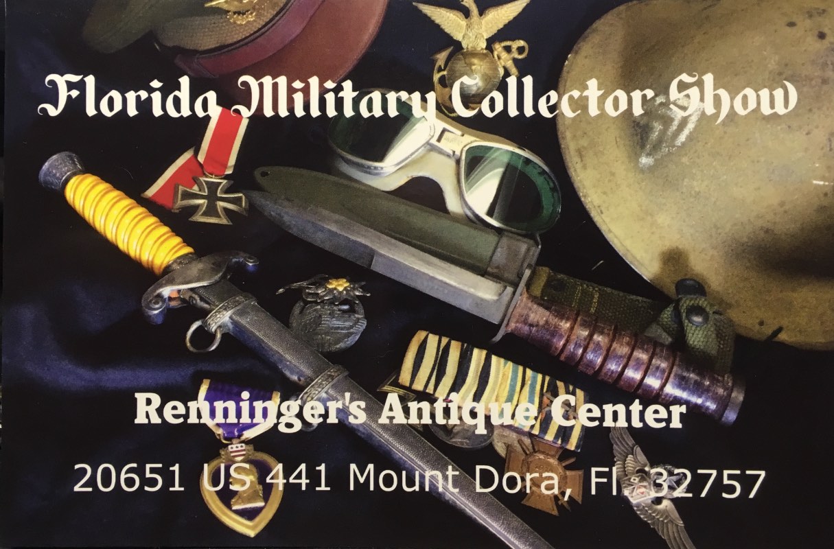 Florida Military Collectors Show - EVENTS CALENDAR - World Militaria Forum