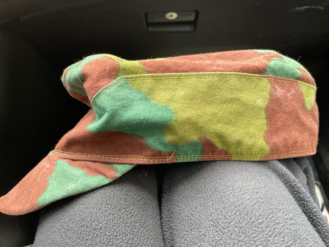 Ww2 German italian camo cap - TR CLOTH HEADGEAR - World Militaria Forum