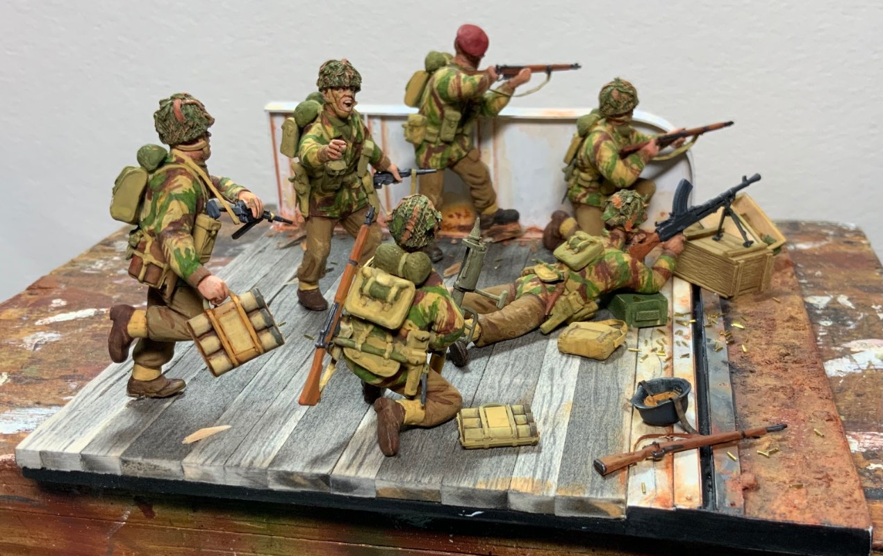 1/35 Scale British paratroops at Pegasus Bridge. - MODELING - World ...