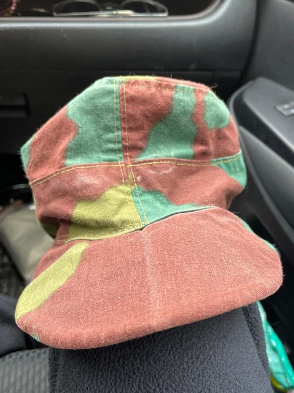 Ww2 German italian camo cap - TR CLOTH HEADGEAR - World Militaria Forum