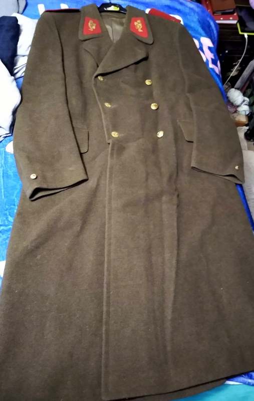 Czechoslovakian General's Overcoat 1954 pattern - OTHER NATIONS OF ...