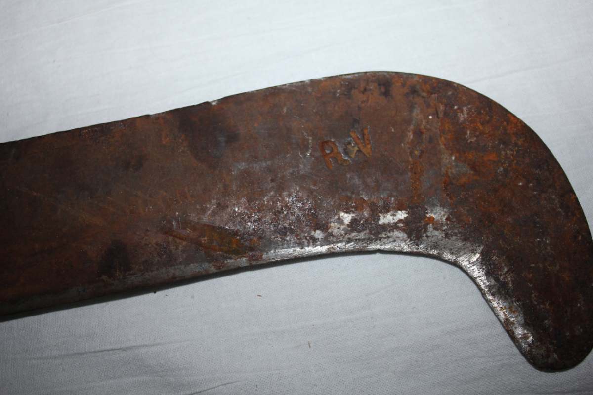 Can Anyone Help ID a British Hook Blade Machete???? - CAN YOU IDENTIFY ...
