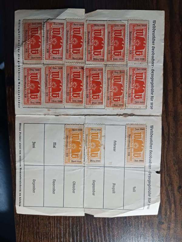 ID help - German ration stamps?? - CAN YOU IDENTIFY THIS? - World ...