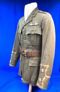 WW1 RFC Pilot Officers Uniform Tunic - Uniforms, Insignia, Equipment ...