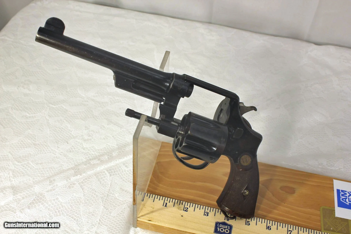 British WWI Contract .455 Eley S&W Triple Lock Revolver - Weapons ...
