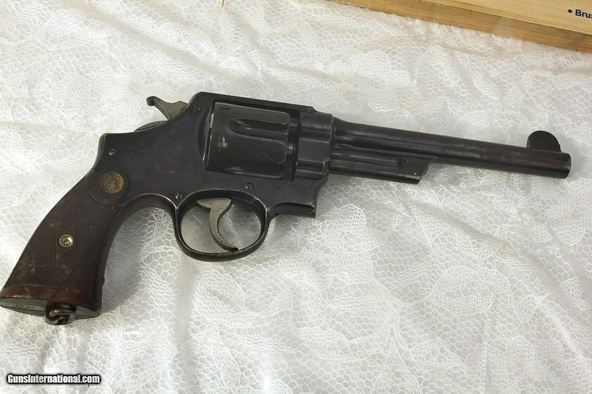 British WWI Contract .455 Eley S&W Triple Lock Revolver - Weapons ...