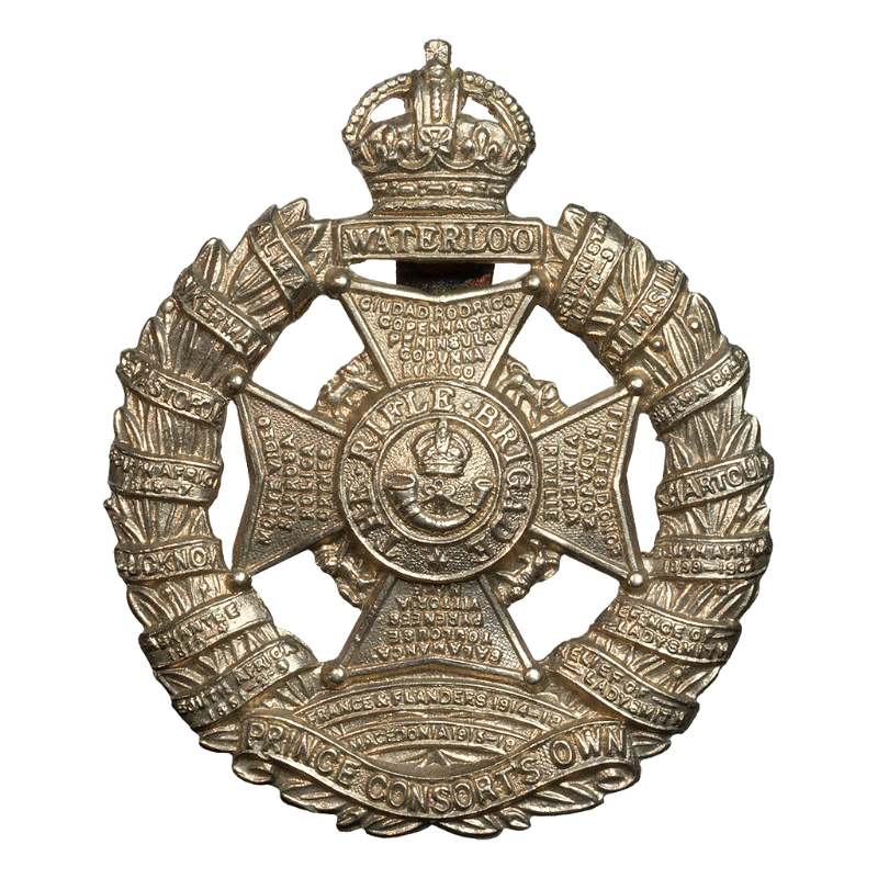 Rifle Brigade Cap Badge - Uniforms, Insignia, Equipment & Medals ...