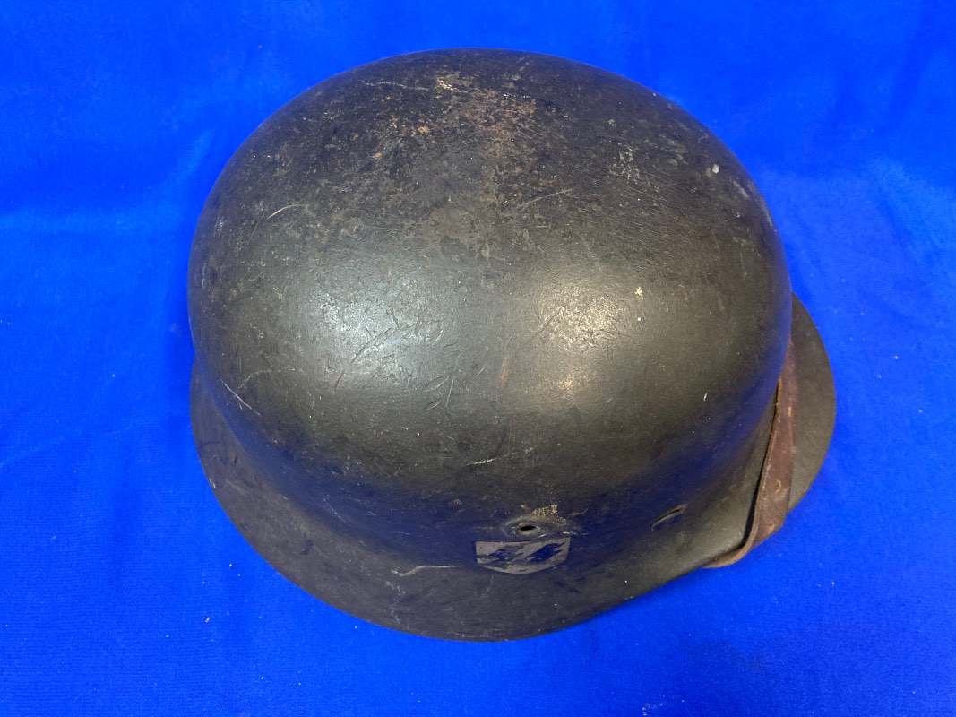 WW2 bring back Captured M40 SS Helmet - TR HELMETS - World Militaria Forum
