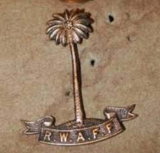 WW2 British hat - Royal West African Frontier Force (R.W.A.F.F ...