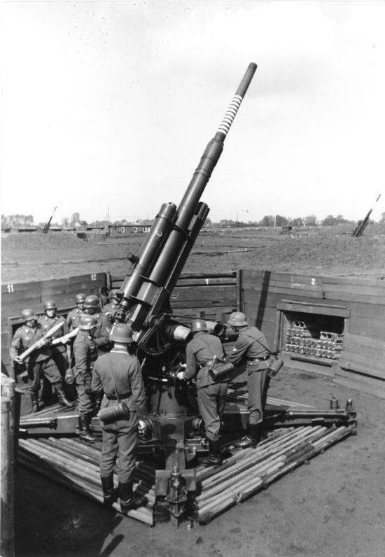 Hitler Youth flak helpers with flak gun. - TR PHOTOS & EPHEMERA - World ...