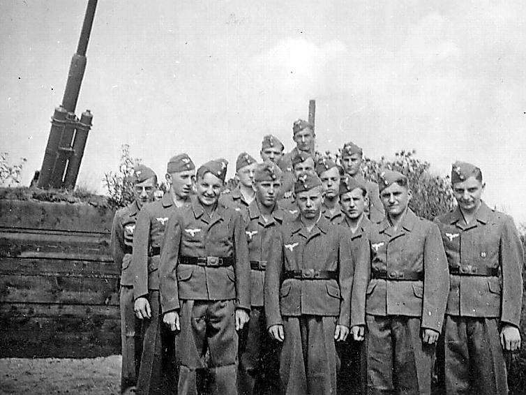 Hitler Youth flak helpers with flak gun. - TR PHOTOS & EPHEMERA - World ...