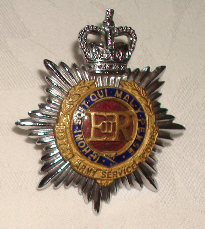 Royal Army Service Corps Badge, ERII - Uniforms, Insignia, Equipment ...