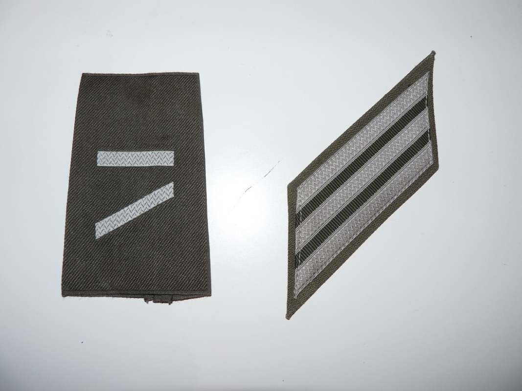 Rank insignia on an early wool BW uniform? - BUNDESWEHR UNIFORMS ...