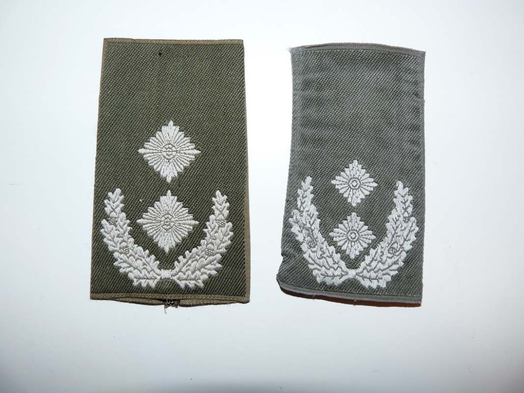 Rank insignia on an early wool BW uniform? - BUNDESWEHR UNIFORMS ...