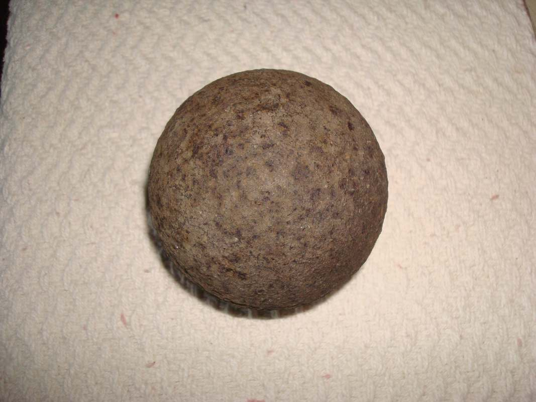 Need help ID-ing this 5lb. cannonball - CAN YOU IDENTIFY THIS? - World ...