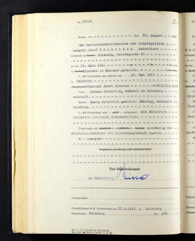 Seeking Assistance With Translation of German, WW2 Era Polizeiausweis ...