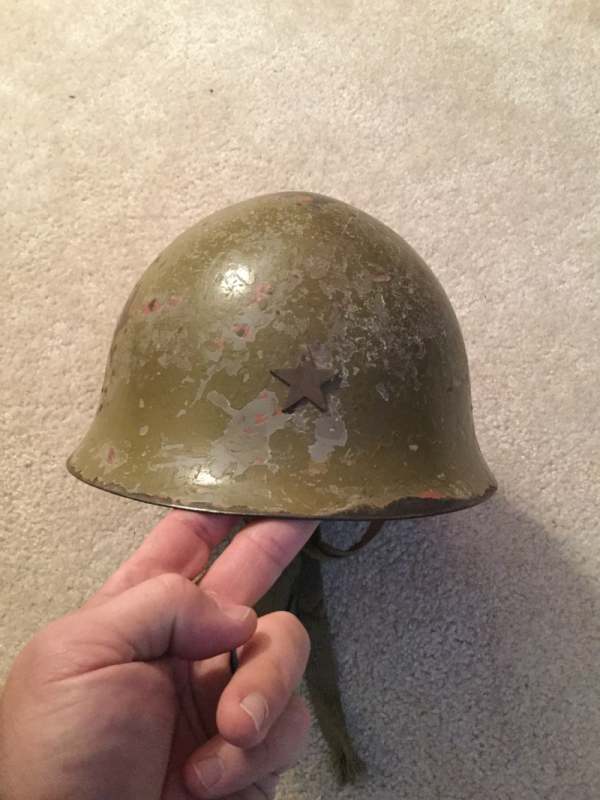 My only Japanese helmet - JPN HELMETS & HEADGEAR - World Militaria Forum
