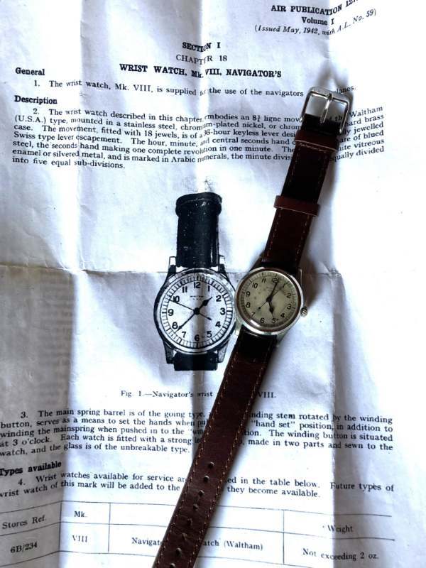 A few timepieces from the battle of Britan used by the RAF. - The Air ...