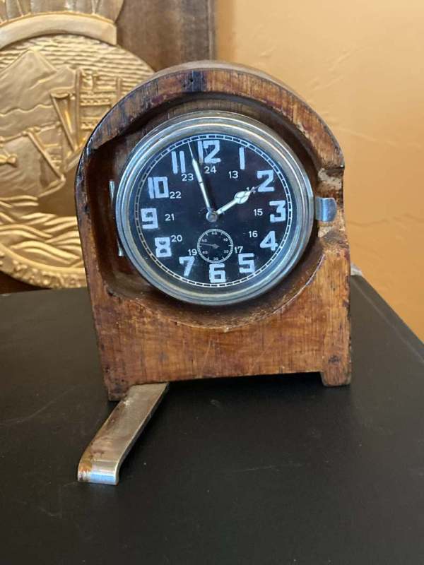 Another WW2 German Army Station Clock made by Kienzle. - THIRD REICH ...