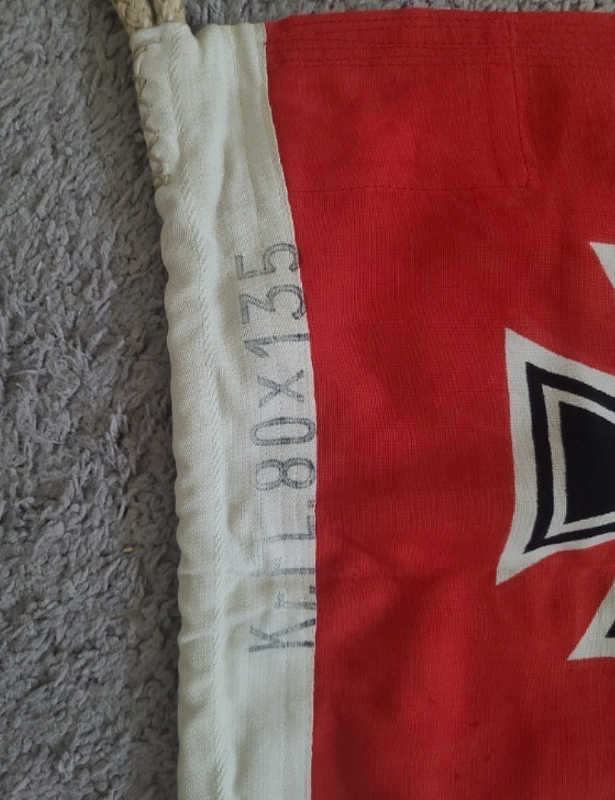 WW2 Bismarck Navy Flag? - REAL, REPRO OR FAKE? - World Militaria Forum