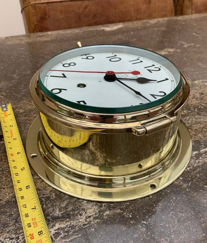 British Navy Elliott deck clock post WW2 - The Navy & Marines - World ...