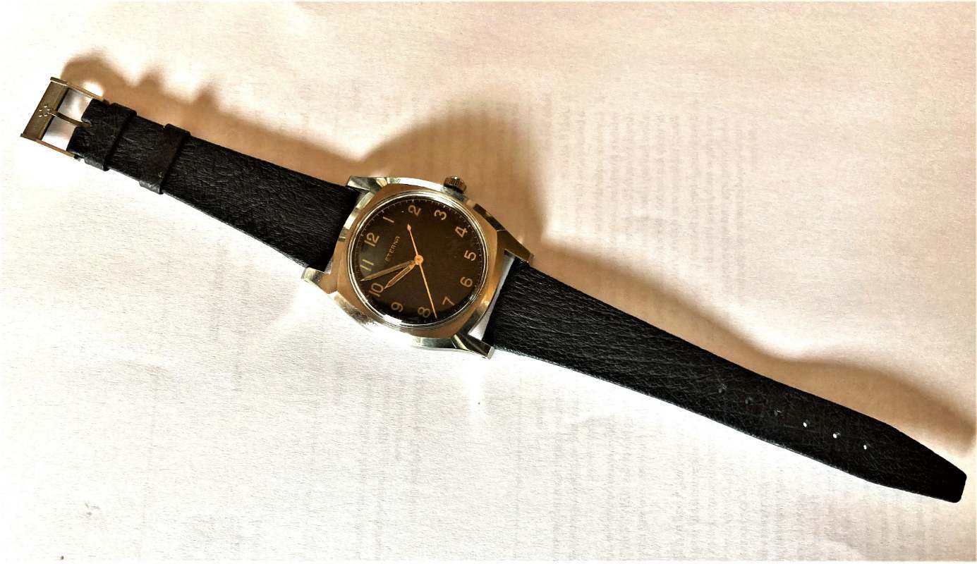 Eterna Czech air force issued Pilot watch. - OTHER NATIONS OF EUROPE ...