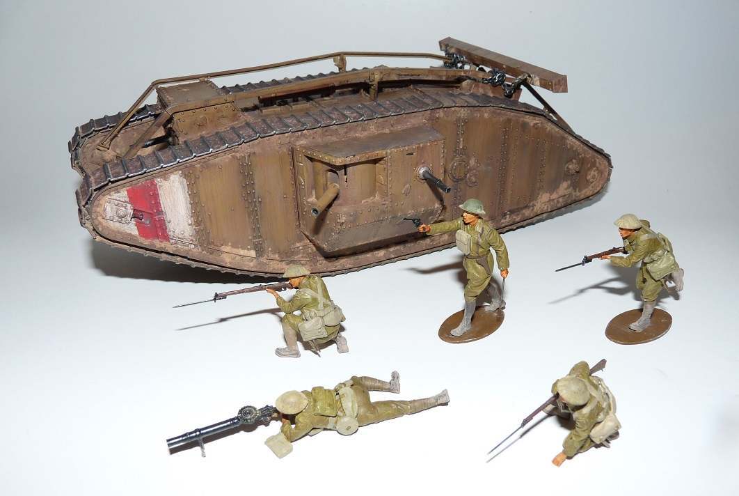 WW I British Tank MARK IV by Tamiya - Page 2 - MODELING - World ...