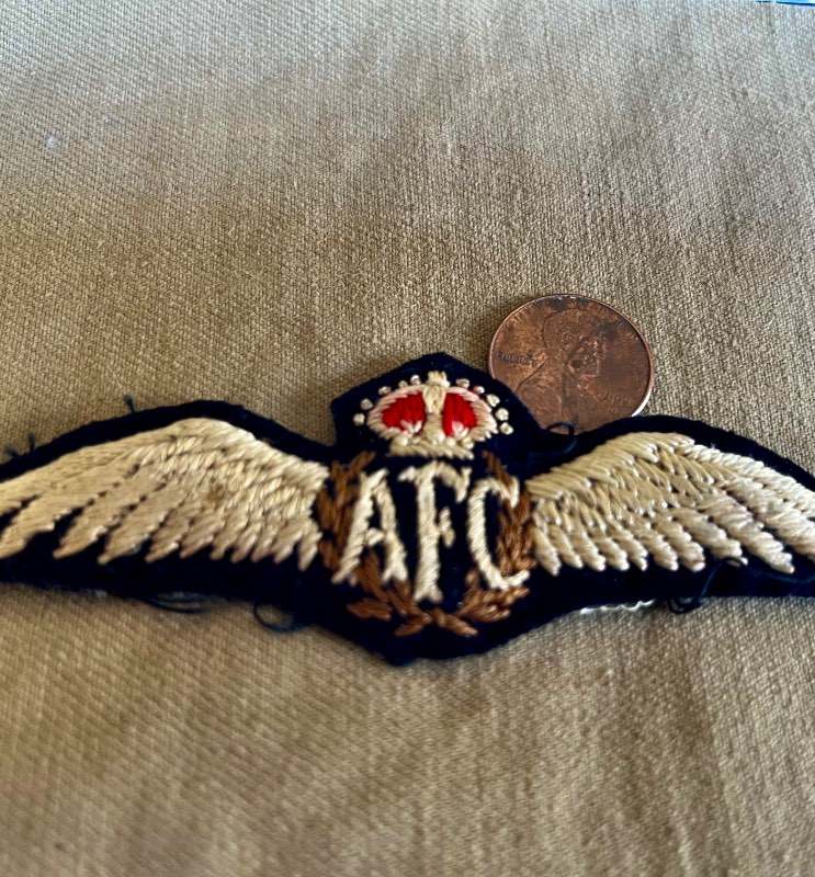 WWI Aussie AFC Pilot Wing with Red Crown 1917-18? - REAL, REPRO OR FAKE ...
