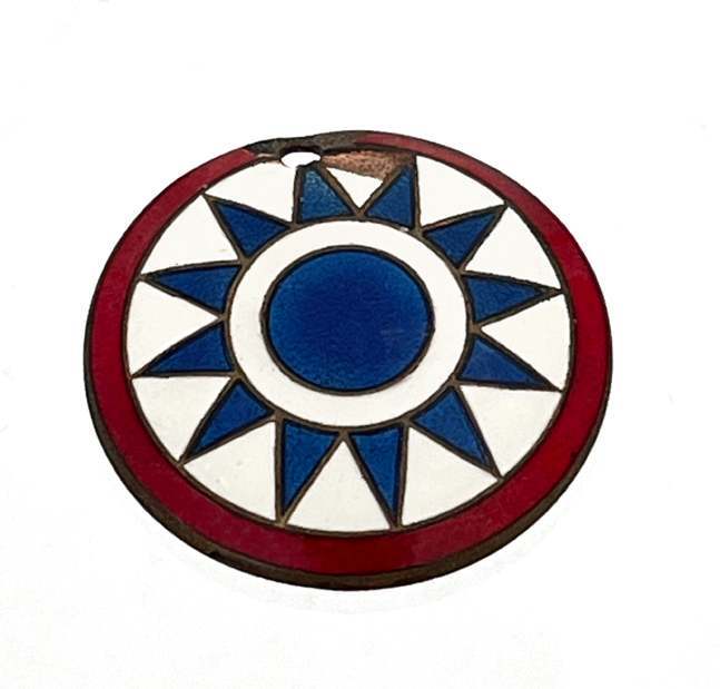 KMT Enamel Disc Insignia Made In England? - CHINA - World Militaria Forum