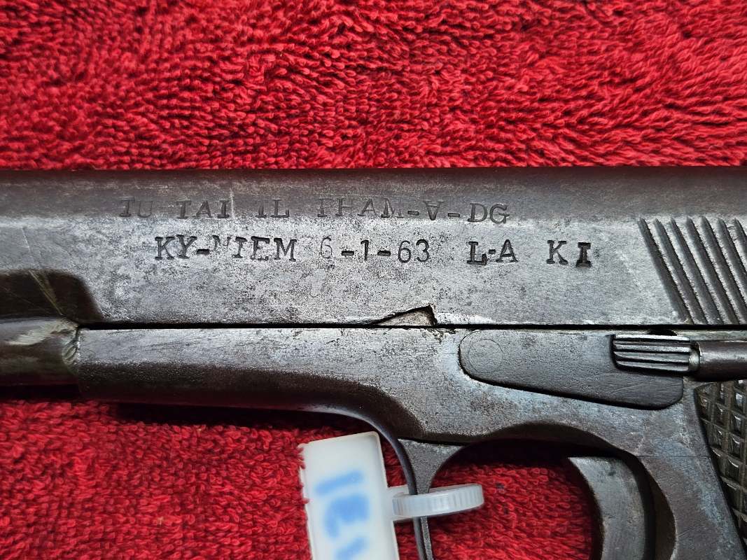 VC made pistol - NVA/VC WEAPONS & EDGED WEAPONS - World Militaria Forum