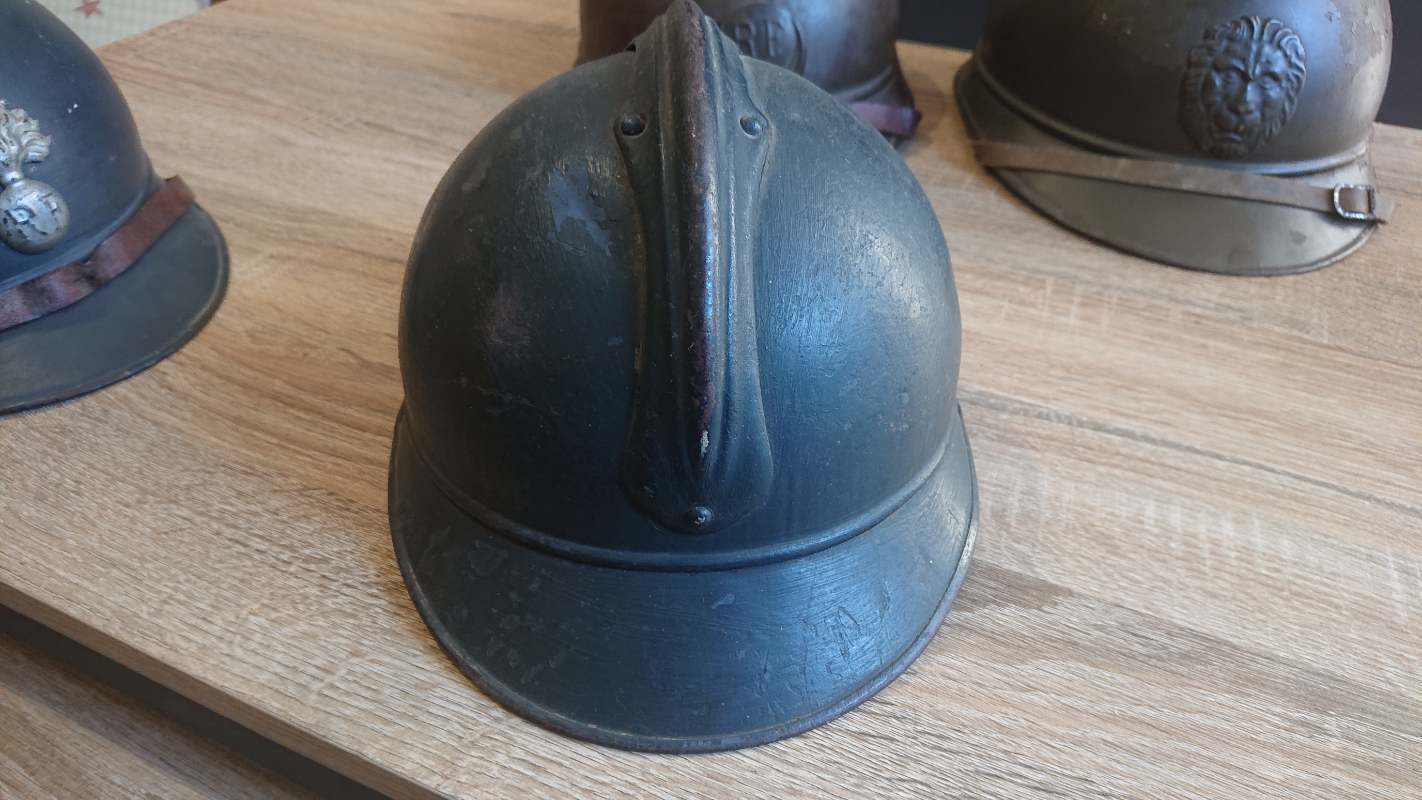 4 differents Mle 15 Adrian helmets - FR HELMETS - World Militaria Forum