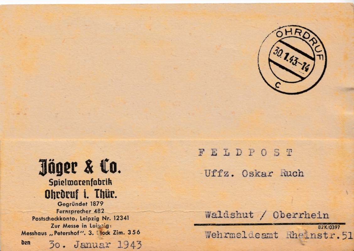 Bunch of German letters WW2 - TR PHOTOS & EPHEMERA - World Militaria Forum