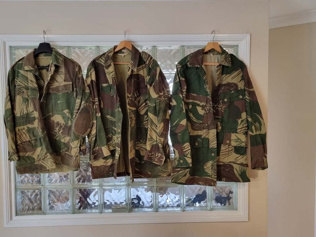 Rhodesian Camouflage Jackets 2 - ALL AFRICAN NATIONS - World Militaria ...
