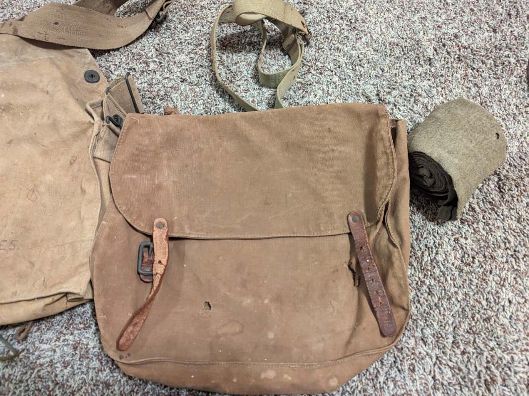 WW1 era US kit items and French bag - LATEST FINDS - World Militaria Forum