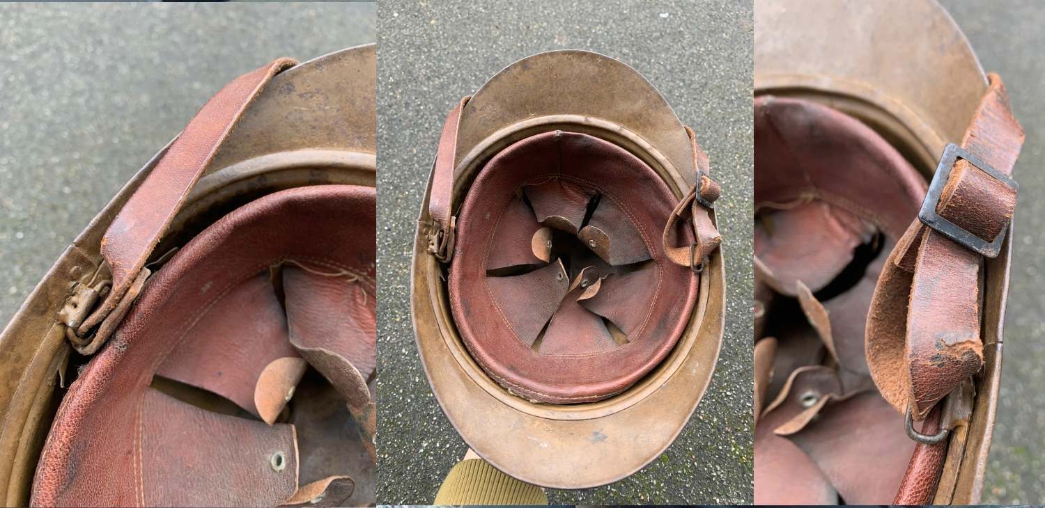 4 differents Mle 15 Adrian helmets - FR HELMETS - World Militaria Forum