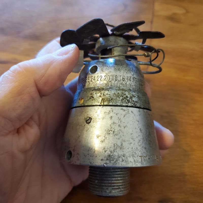 Soviet Bomb Fuze TM24B - RUSSIA - USSR - World Militaria Forum