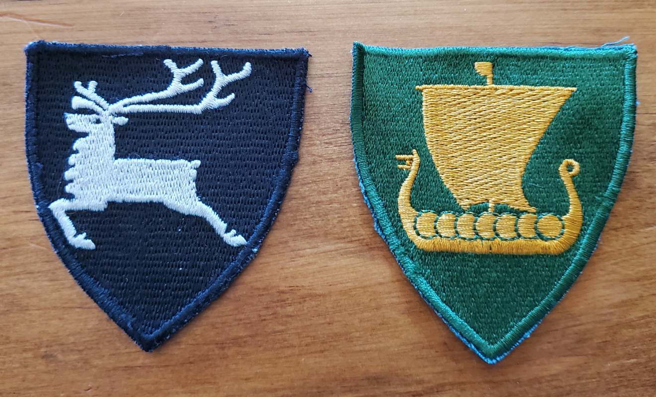 Modern Norwegian organization patches. - SCANDINAVIA - World Militaria ...
