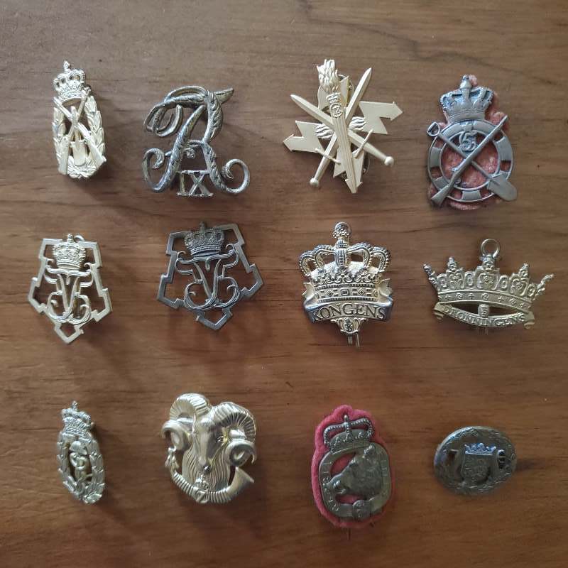 Some Danish Army badges - SCANDINAVIA - World Militaria Forum