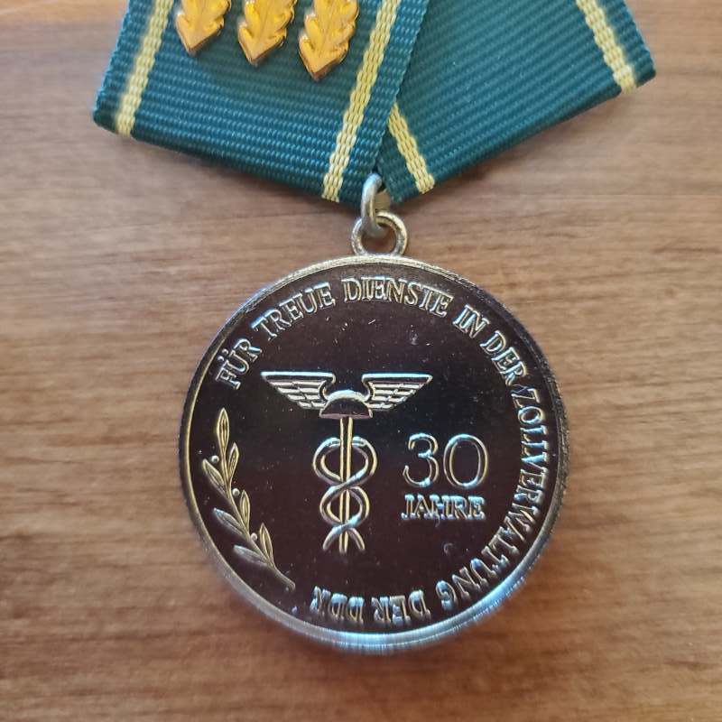 Zollvervaltung Insignia & Awards - DDR MEDALS & AWARDS - World ...