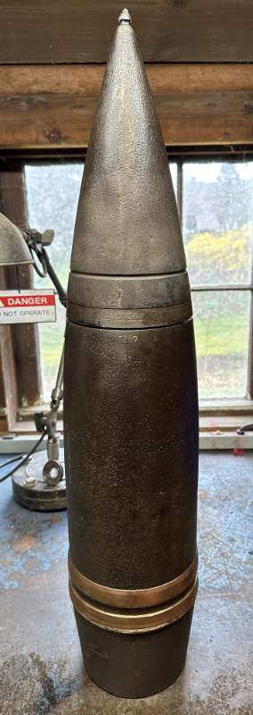 German 17cm Naval Shell - IMP-GER WEAPONS & ORDNANCE - World Militaria ...
